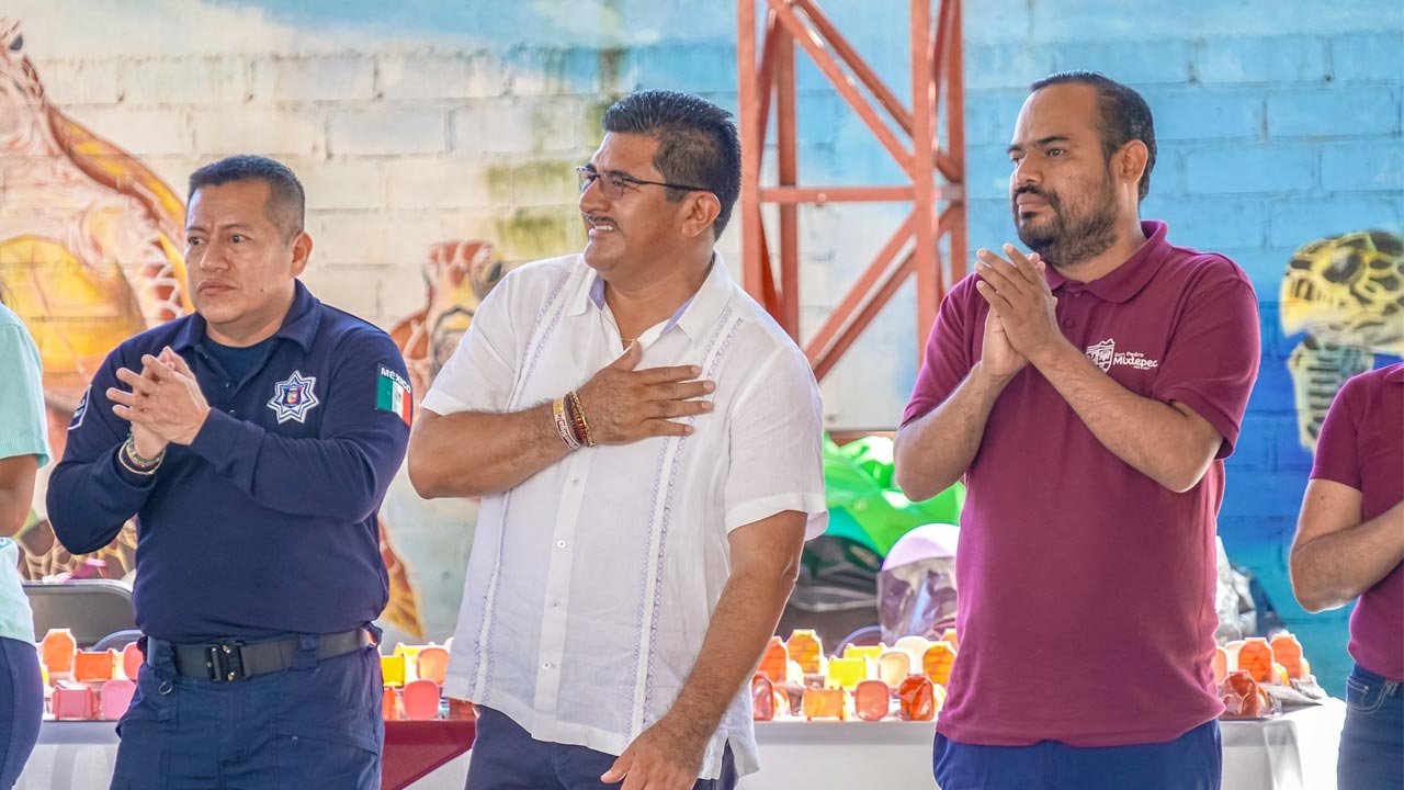 Realizan en San Pedro Mixtepec jornada “Corre por la infancia libre” para promover el bienestar ...